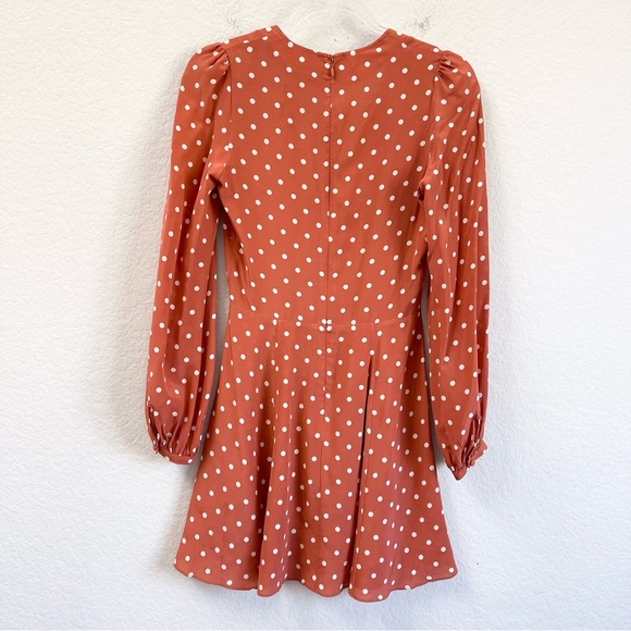 Realisation Par | Dresses | Realisation Par Kate Dress Polka Dot Silk ...